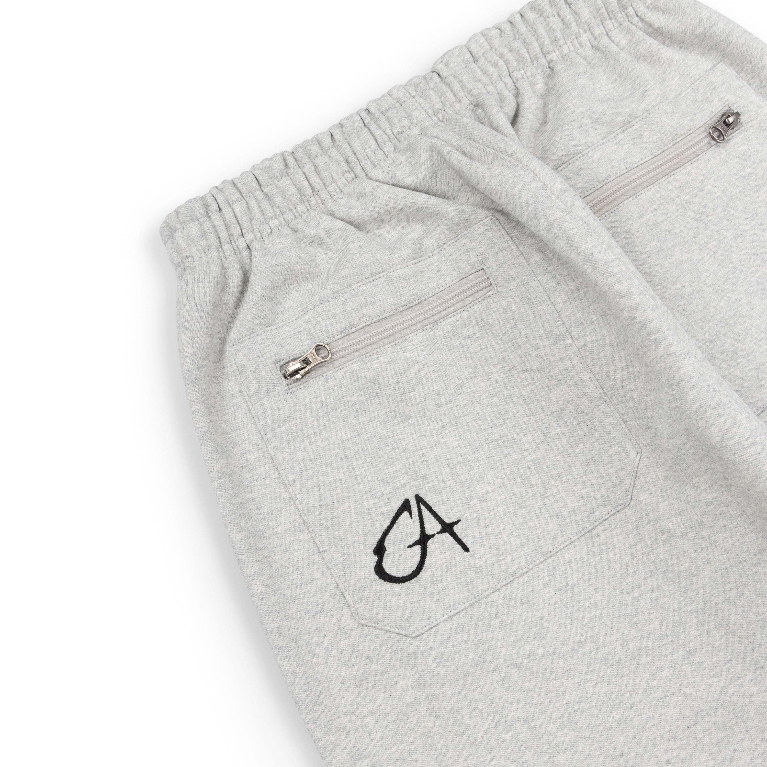 SIGNATURE GREY UNCUFFED JOGGER | Heavyweight Sweatpants – Garms Affiliated