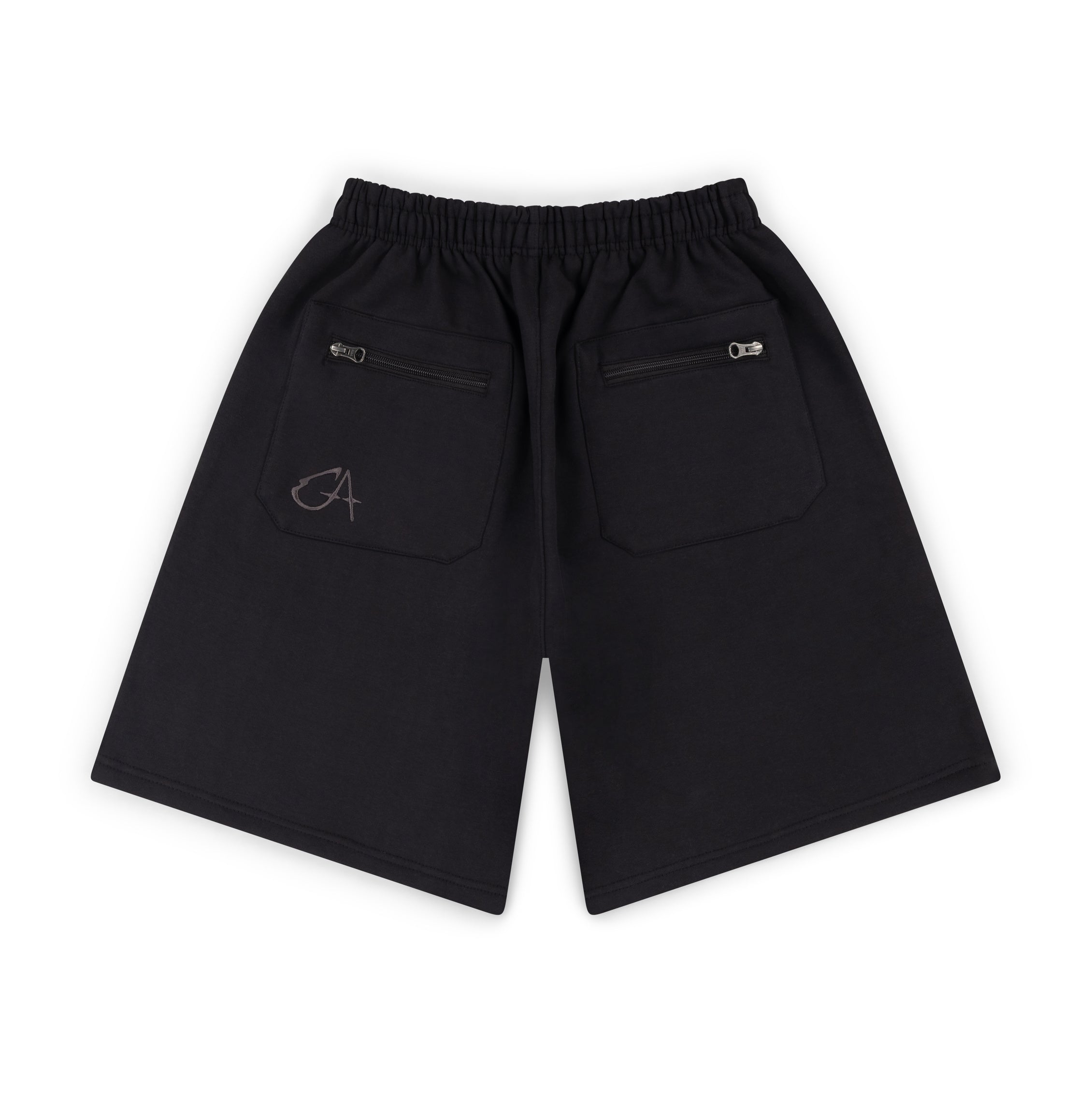 SIGNATURE BLACK JOGGER SHORTS | STREETWEAR SHORTS – Garms Affiliated