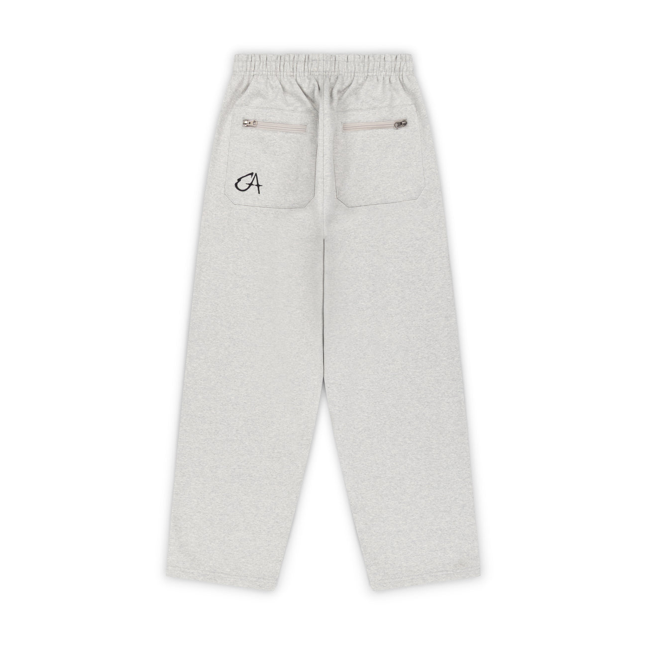 SIGNATURE GREY UNCUFFED JOGGER | Heavyweight Sweatpants – Garms Affiliated